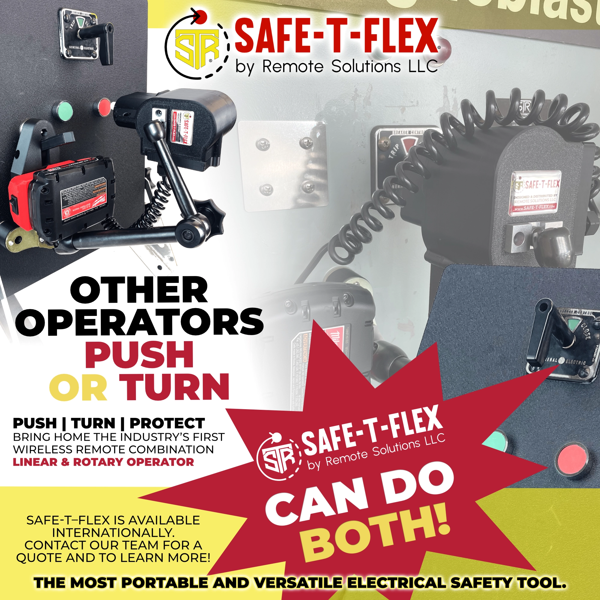 Safe-T-Flex International: Wireless Remote Combination Linear and ...